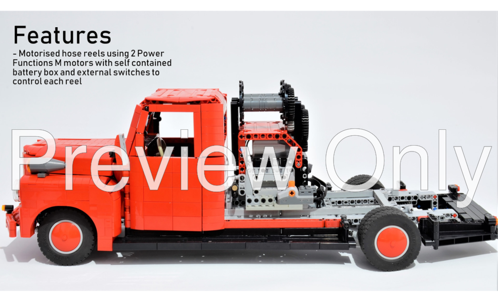 LEGO MOC Chevrolet Advance Design - Fire Truck by dillonm | Rebrickable ...