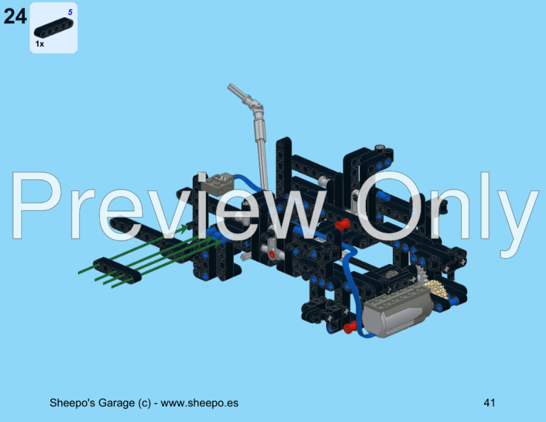 LEGO MOC Ford Mustang Shelby GT500 (RC Version) by Sheepo | Rebrickable ...