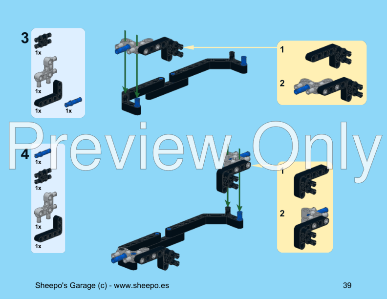 LEGO MOC Ford Mustang Shelby GT500 (Manual Version) by Sheepo ...