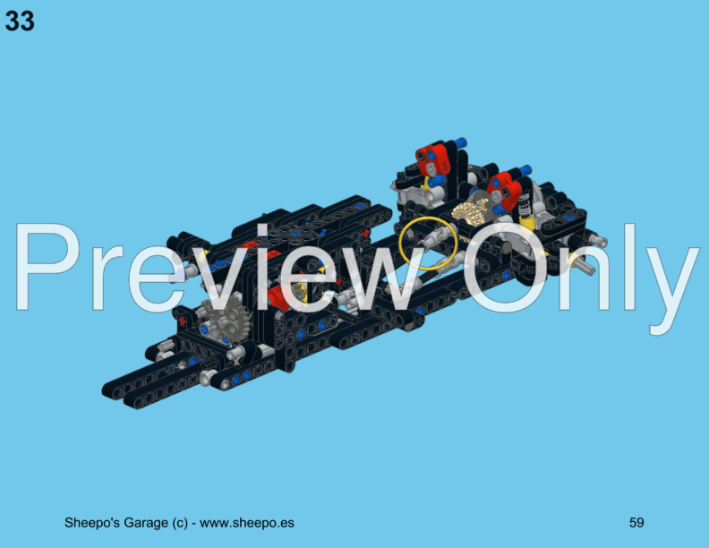 LEGO MOC Mercedes-Benz 300SL '54 Gullwing by Sheepo | Rebrickable ...