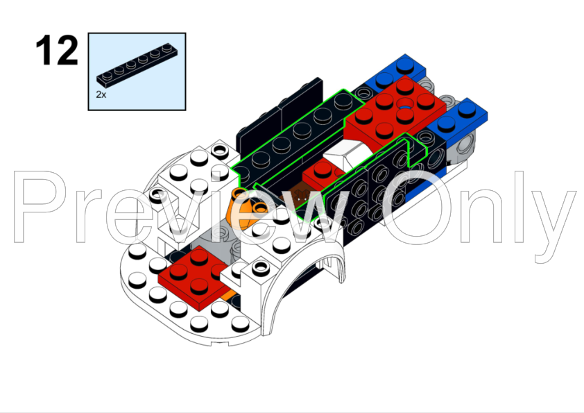 LEGO MOC 75895 Racing TRUCK V2 by Keep On Bricking | Rebrickable ...