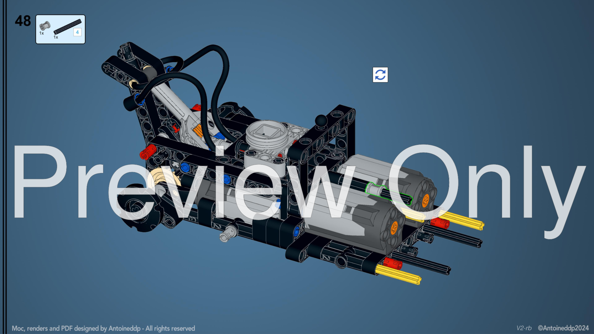 LEGO MOC RC Lego Pistenbully 600 LTD with Winch by Antoineddp ...