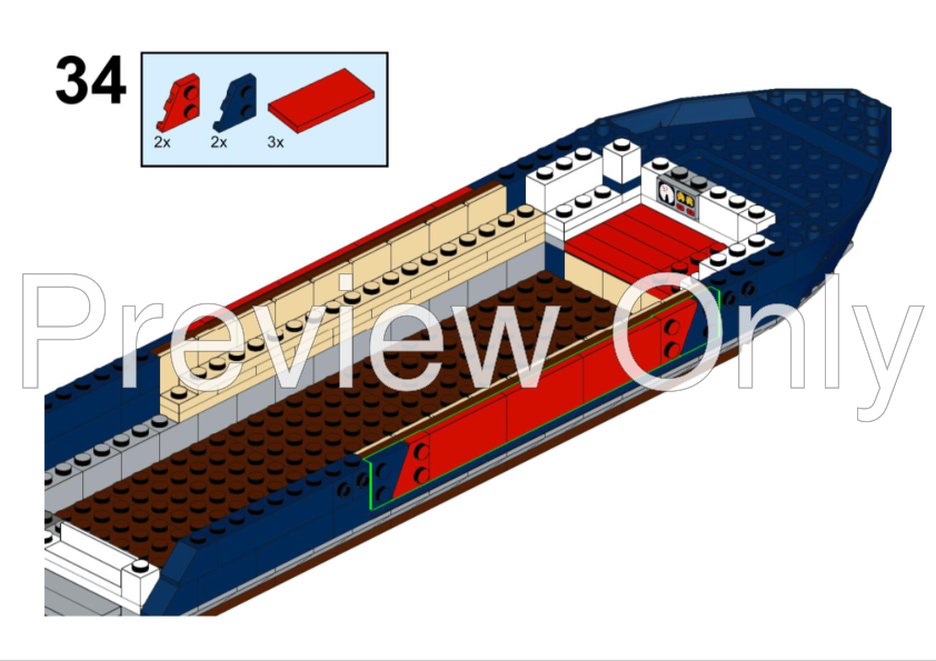 LEGO MOC Luxury Cruiser by PsiborgVIP | Rebrickable - Build with LEGO