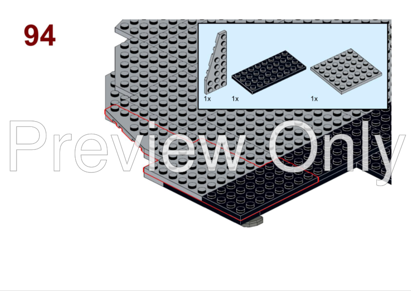 LEGO MOC Ebon Hawk by BrickBoyz Custom Designs | Rebrickable - Build ...