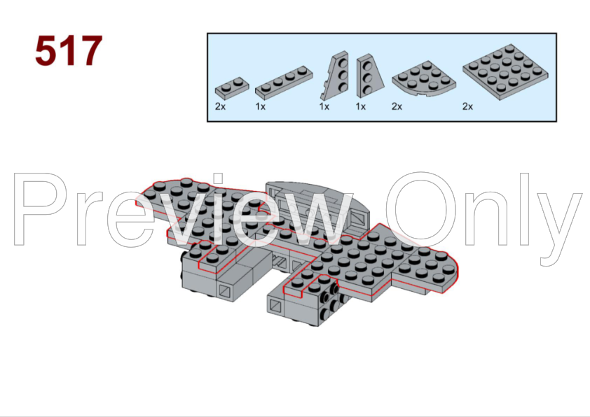 LEGO MOC Ebon Hawk by BrickBoyz Custom Designs | Rebrickable - Build ...