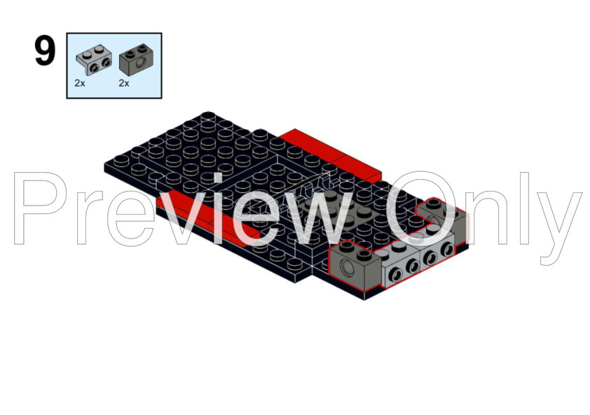 Lego Moc Ferrari Enzo By Theboostedbrick Rebrickable Build With Lego