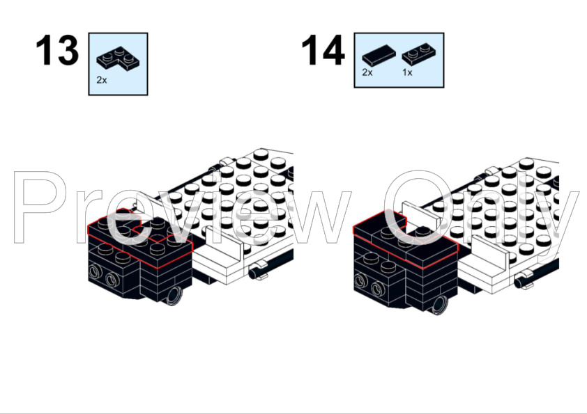 LEGO MOC VW Amarok Pick up truck by rebrick_me | Rebrickable - Build ...