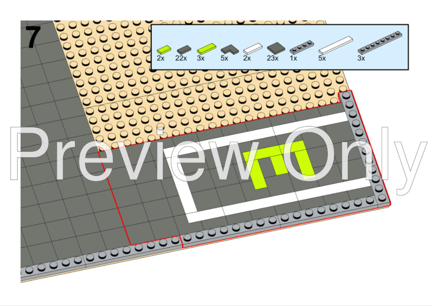 LEGO MOC Gas/Service Station by Marinho | Rebrickable - Build with LEGO
