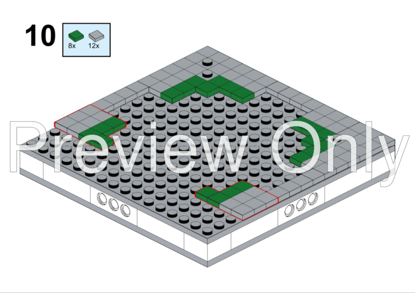 LEGO MOC Colorful Gazebo for park - Mini modular city by gabizon ...