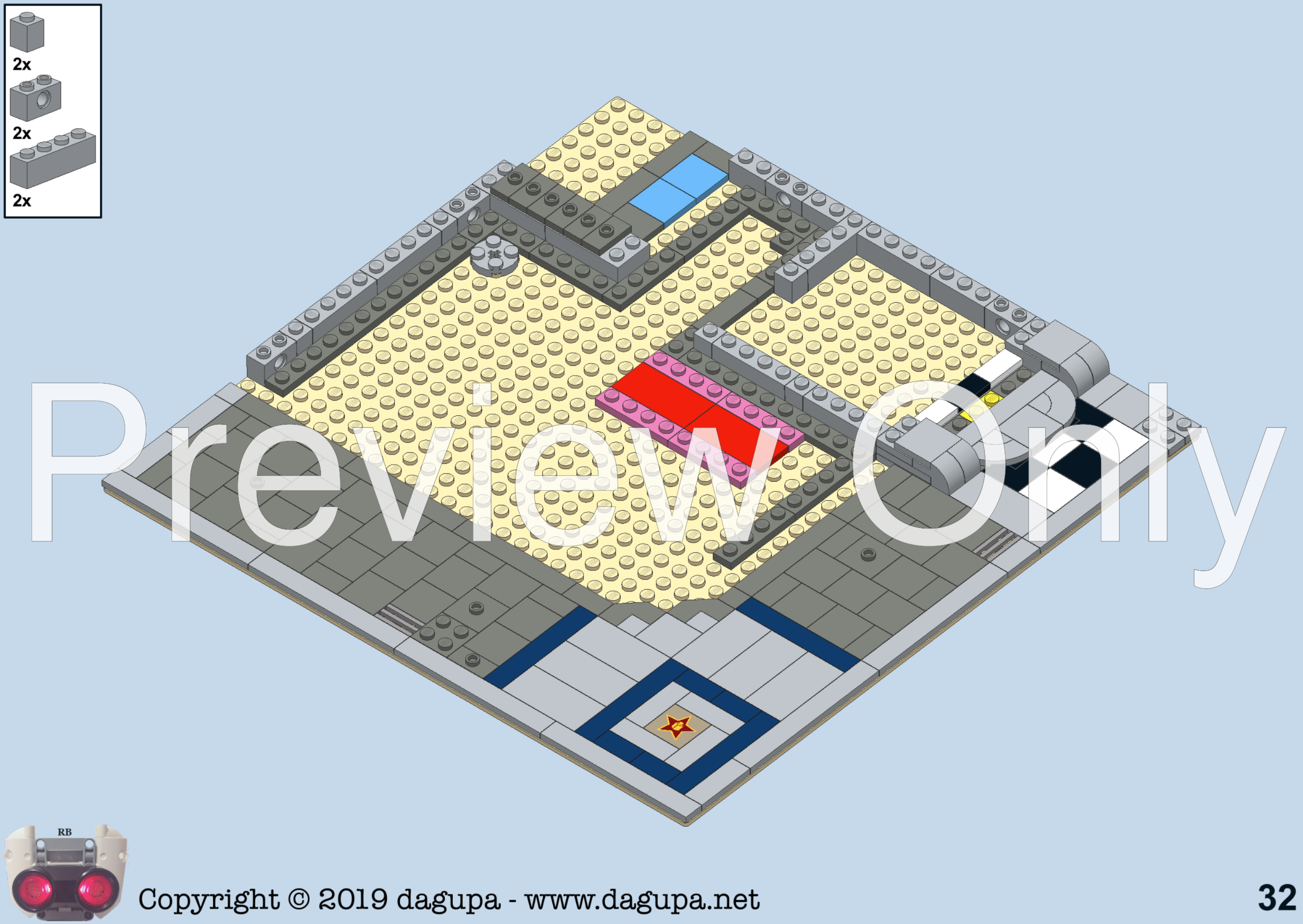 LEGO MOC Downtown Diner California by dagupa | Rebrickable - Build with ...