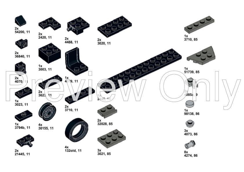 LEGO MOC 1935 AUDI 225 ROADSTER by BrickBuildCustoms | Rebrickable ...