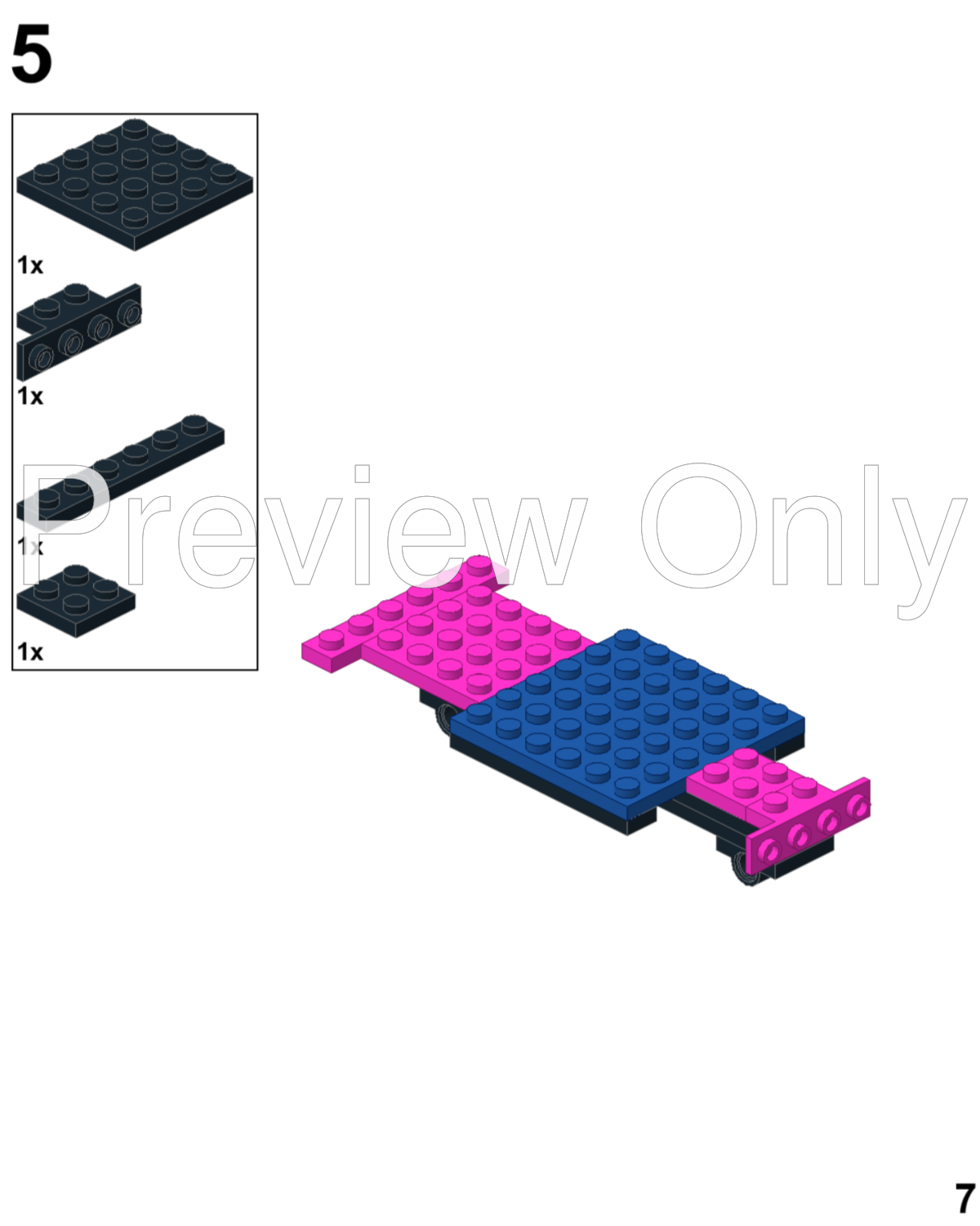 Lego Moc Jeep Cj By Pixel Fox Rebrickable Build With Lego