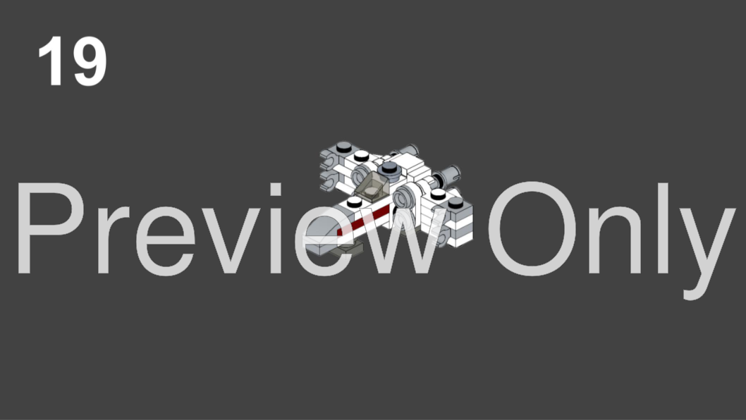 LEGO MOC Micro Resistance Starfighters by ron_mcphatty | Rebrickable ...