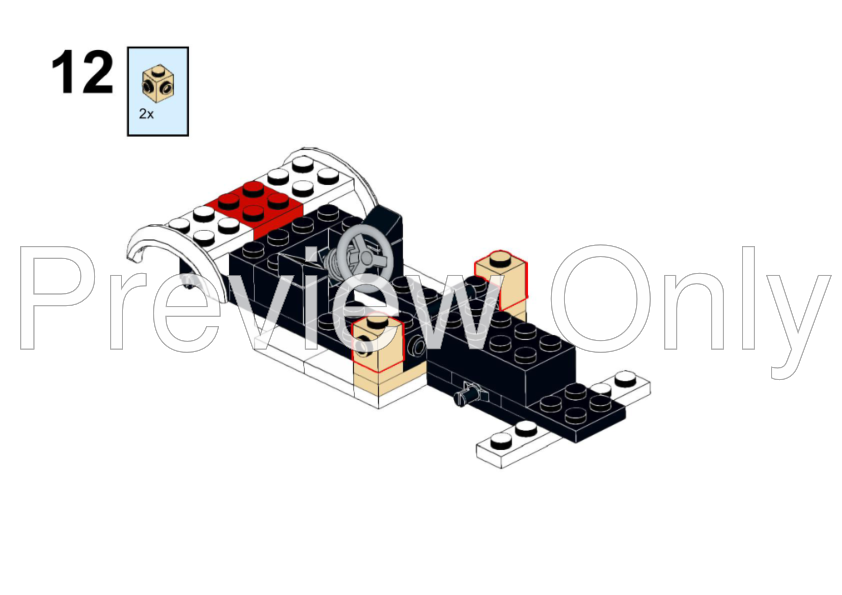 LEGO MOC 1950 FORD DELUXE WOODY WAGON by BrickBuildCustoms ...