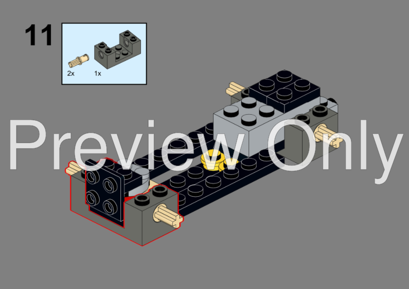 LEGO MOC 75885 Bullet by Kirvet | Rebrickable - Build with LEGO