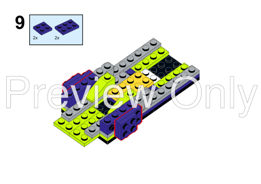 LEGO MOC TAS Jokermobile by Keep On Bricking | Rebrickable - Build with ...