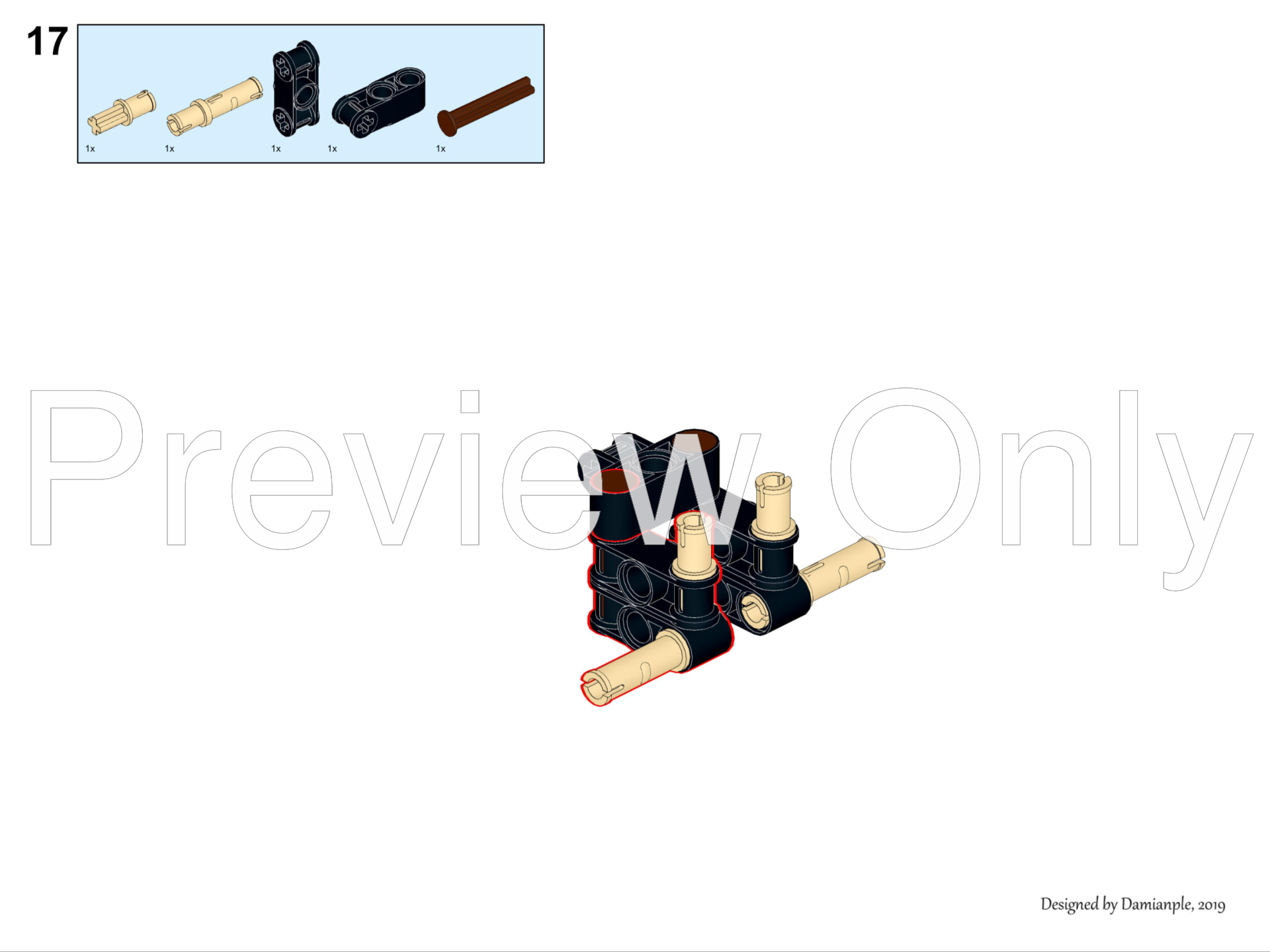 LEGO MOC Mini Combine Harvester by DamianPLE Technic Garage ...