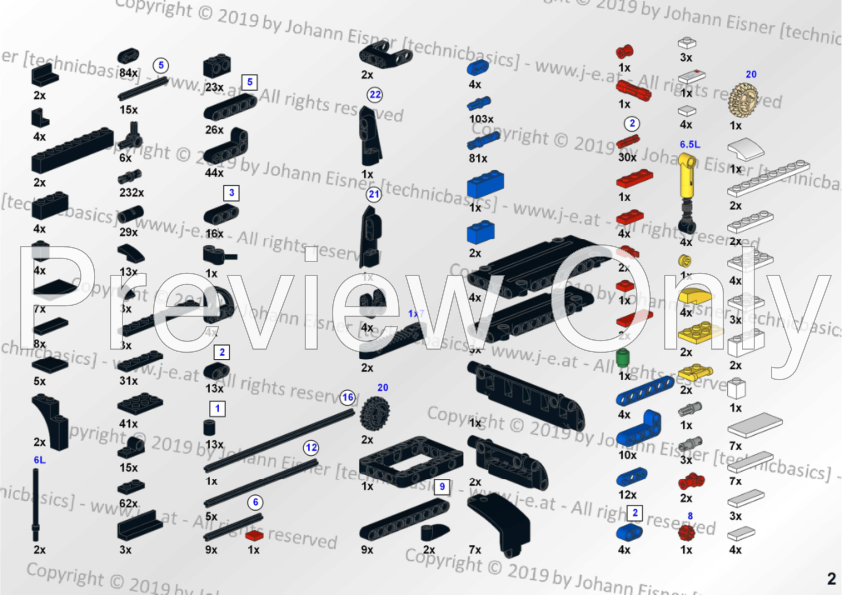LEGO MOC DAF XF 460 by technicbasics | Rebrickable - Build with LEGO