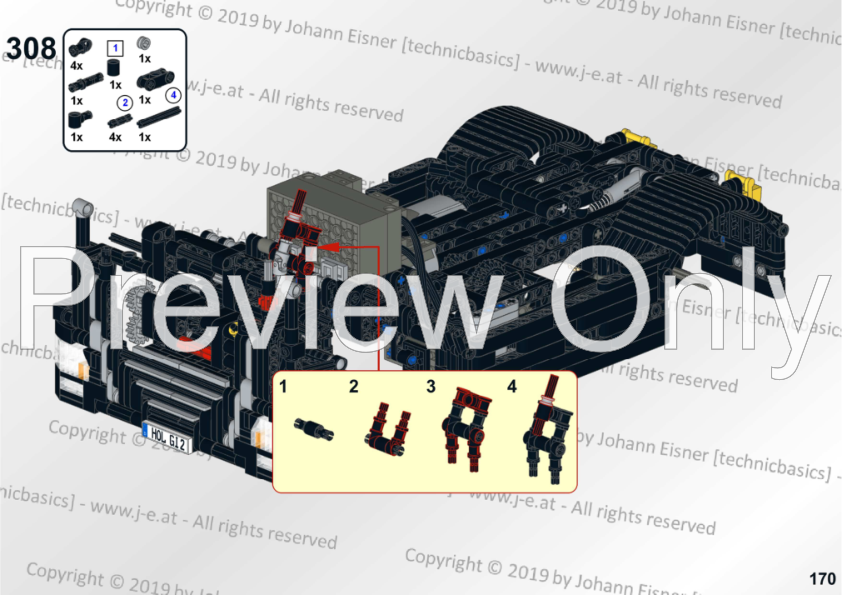 LEGO MOC DAF XF 460 by technicbasics | Rebrickable - Build with LEGO