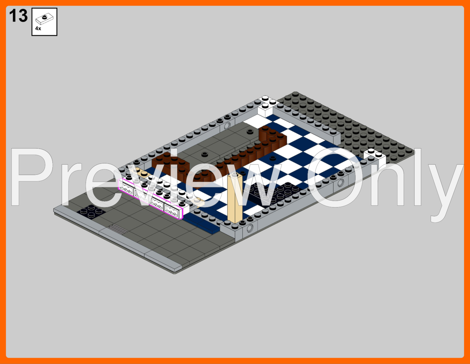 LEGO MOC MB02 - Bread Bakery by Labronco Brick Designs | Rebrickable ...