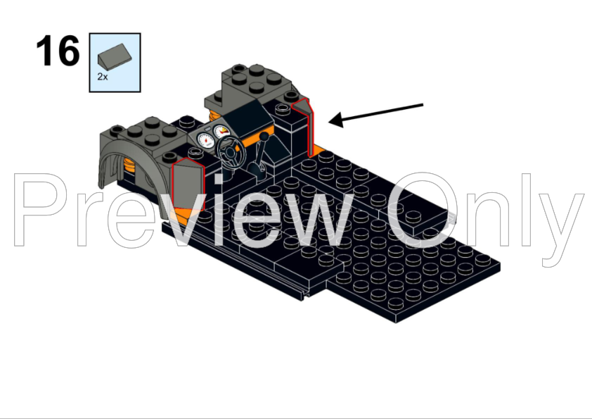 LEGO MOC Pagani Huayra Imola by TheBoostedBrick | Rebrickable - Build ...