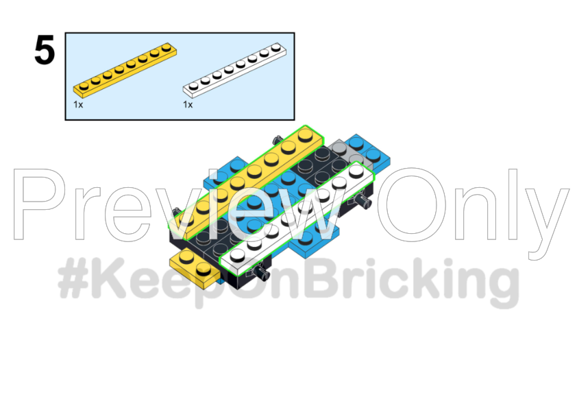 LEGO MOC 60253 Red Cabrio & Security Checkpoint by Keep On Bricking ...