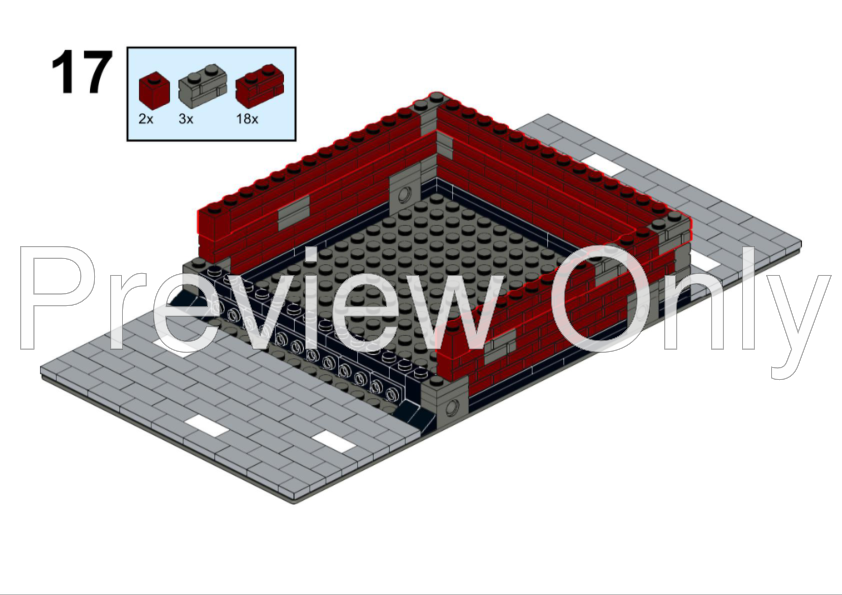 LEGO MOC Modular Street Build from 4 MOCs by gabizon | Rebrickable ...