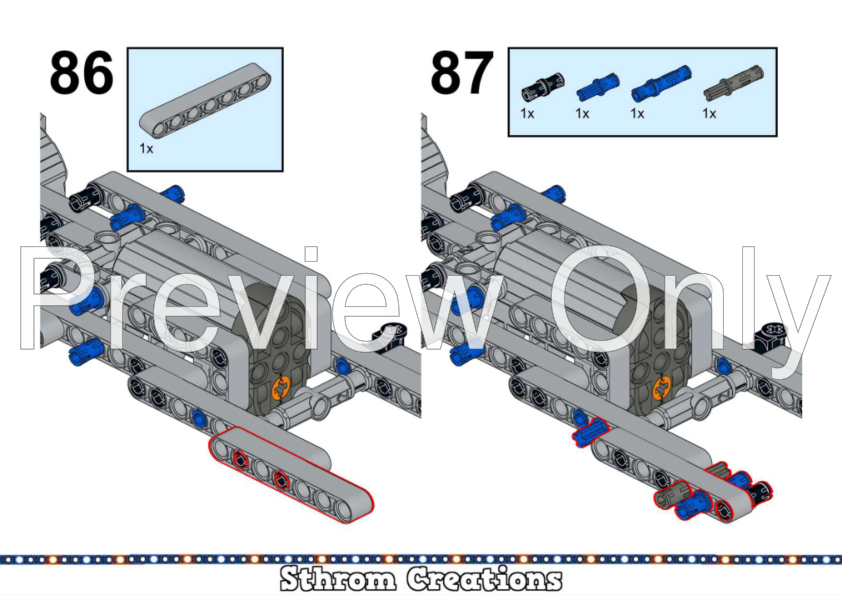 LEGO MOC Scania XT 8x4 by sthrom | Rebrickable - Build with LEGO