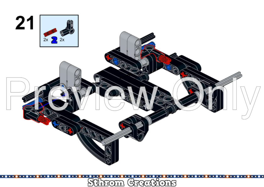 LEGO MOC Scania XT 8x4 by sthrom | Rebrickable - Build with LEGO
