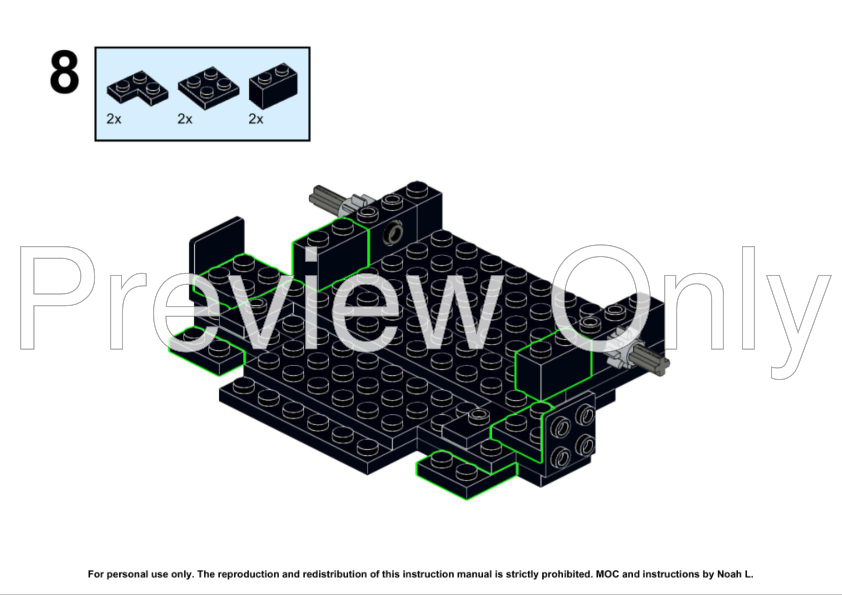 LEGO MOC Ferrari 458 Italia by noahl | Rebrickable - Build with LEGO