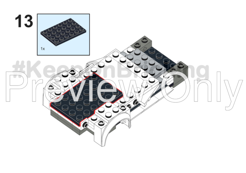 LEGO MOC 76897 Truck by Keep On Bricking | Rebrickable - Build with LEGO