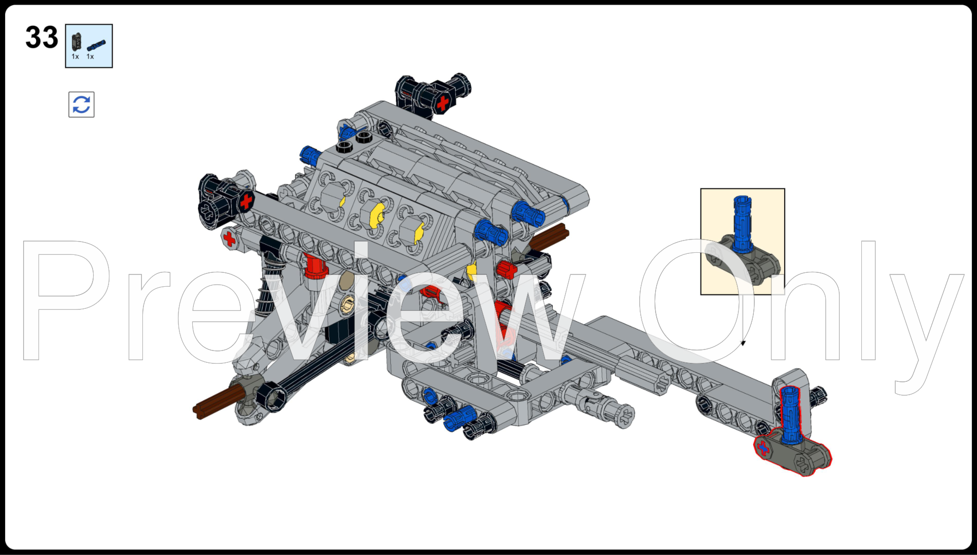 LEGO MOC [PDF] Concept car, 8081 hommage by Horcikdesigns | Rebrickable ...