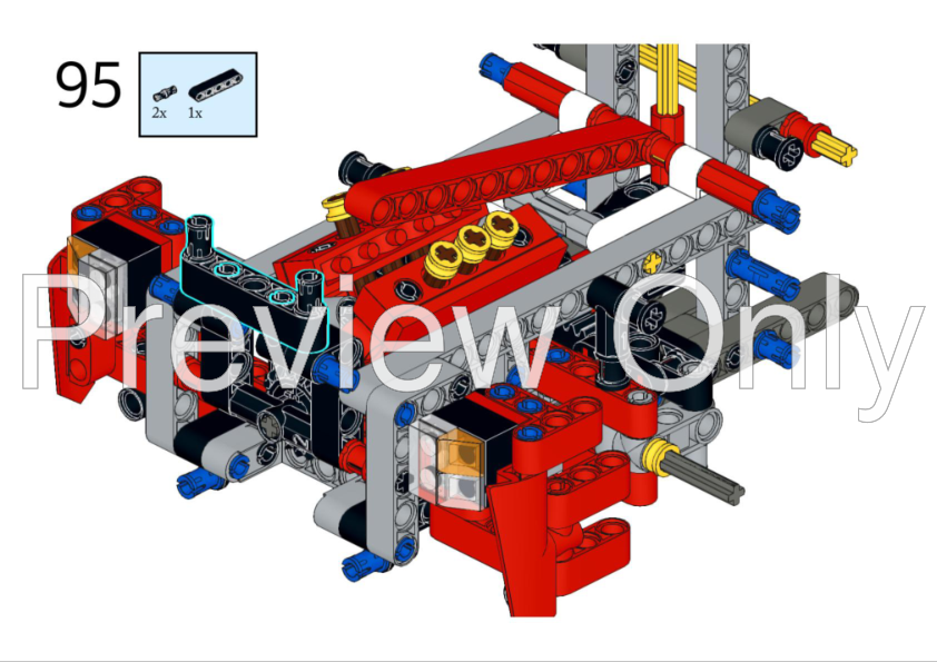 LEGO MOC Heavy Duty Truck & Trailer 42098 C-Model by time-hh ...