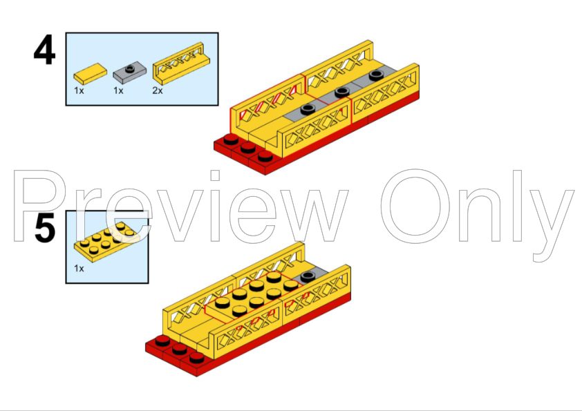LEGO MOC GE-AC4400/6000CW (1:125 scale) by aolaughlin | Rebrickable ...