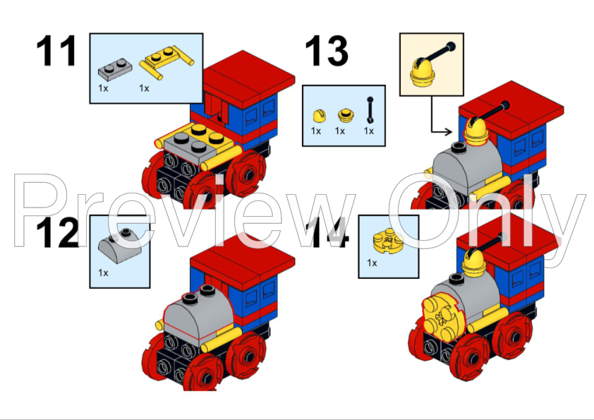 LEGO MOC Jupiter and 119 4-4-0 Steam engines (1:125 scale) by ...