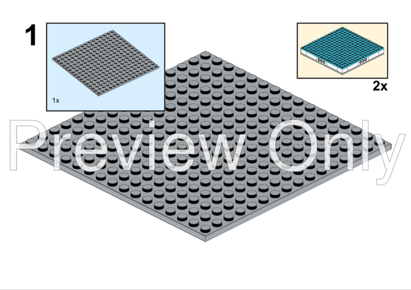 LEGO MOC Modular Ocean | build from 5 MOCs by gabizon | Rebrickable ...