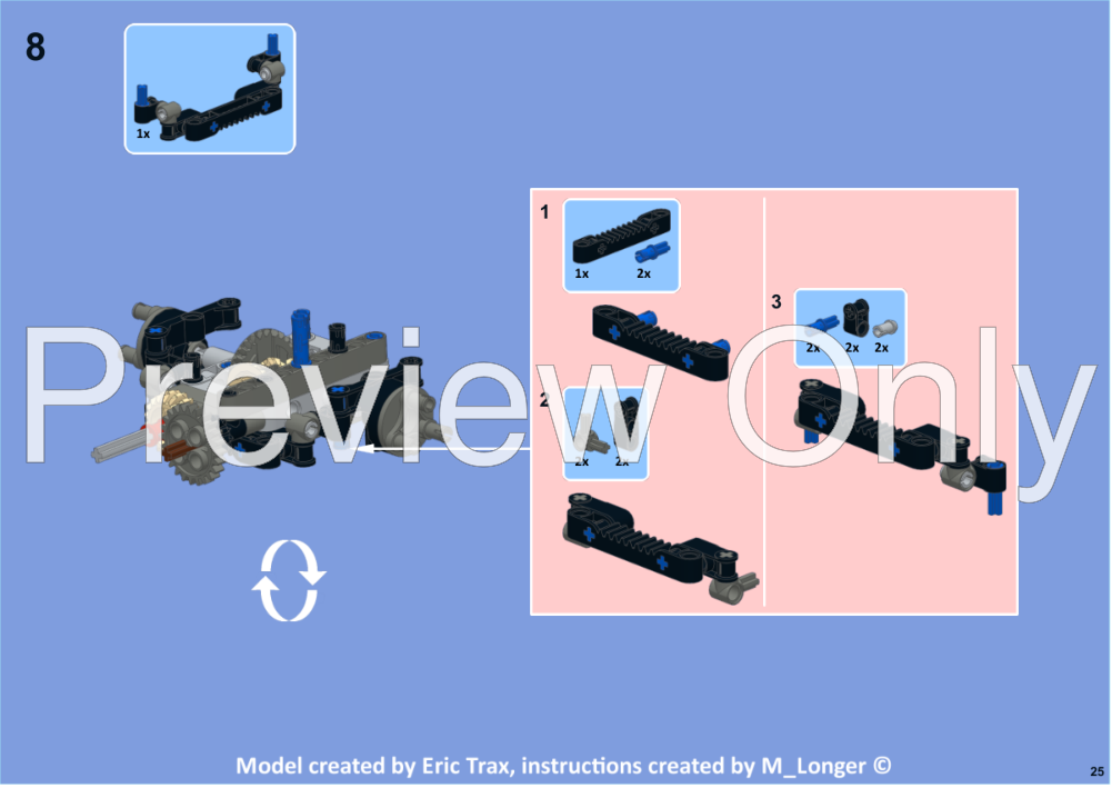 LEGO MOC CLAAS Scorpion 756 by M_longer | Rebrickable - Build with LEGO