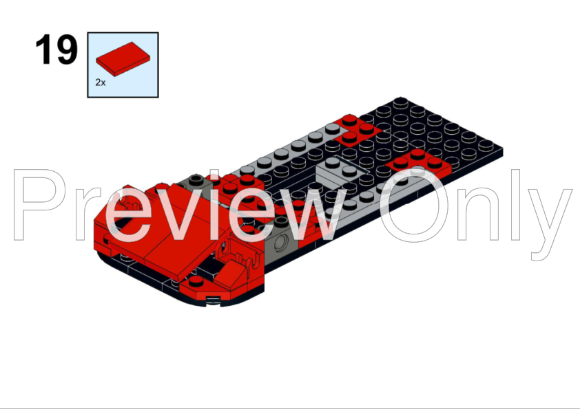 LEGO MOC Ferrari 330 P4 by TheBoostedBrick | Rebrickable - Build with LEGO