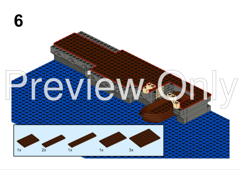 Lego Moc Harbor By Huebre Rebrickable Build With Lego