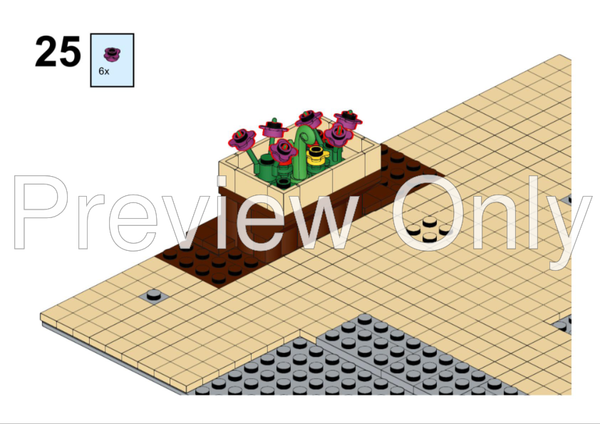 LEGO MOC Modular Market by gabizon | Rebrickable - Build with LEGO