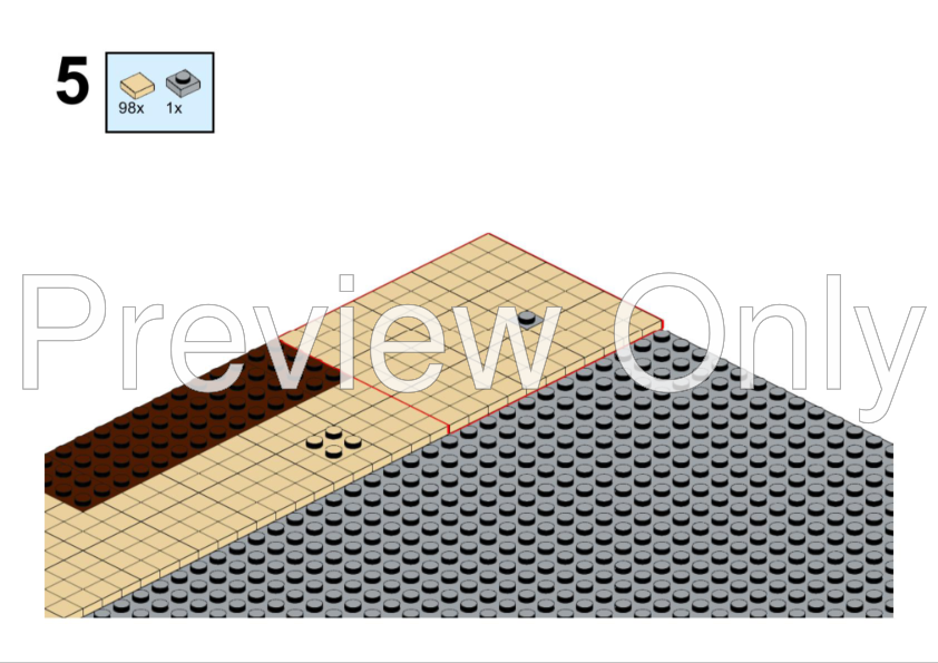 Lego Moc Modular Market By Gabizon Rebrickable Build With Lego