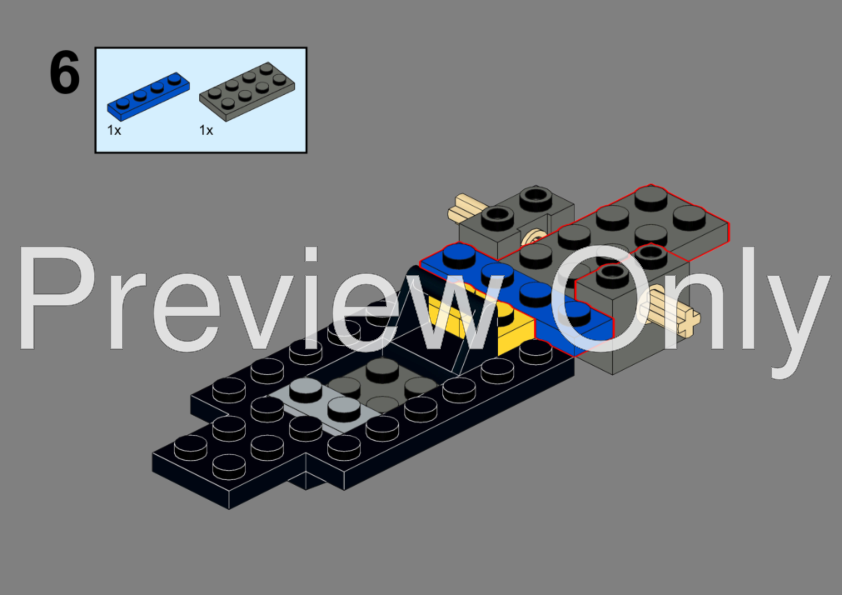 LEGO MOC 75893 6 in 1 set by Kirvet | Rebrickable - Build with LEGO