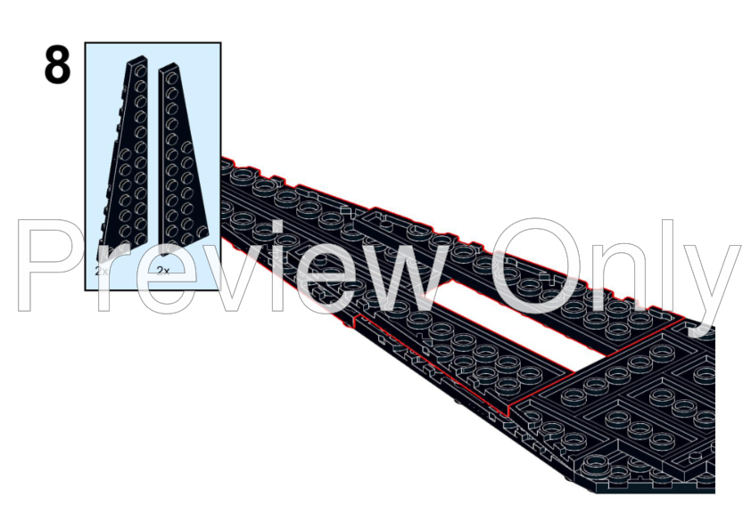 Lego Moc Midi Scale Kylo Command Shuttle By Dopey1479 Rebrickable