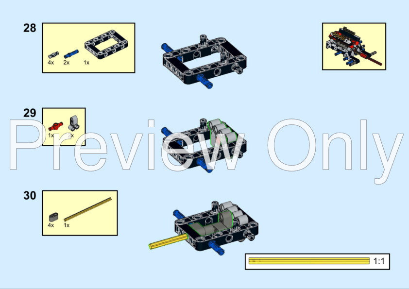 LEGO MOC-36335 Ute by Theoderic | Rebrickable - Build with LEGO