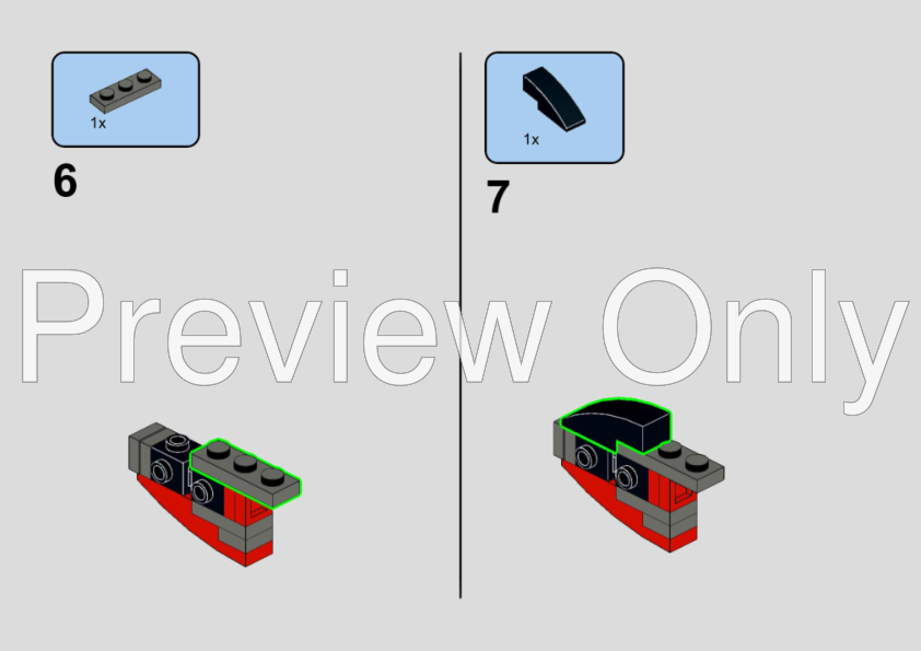 LEGO MOC Starcraft II Banshee by zaru_soba | Rebrickable - Build with LEGO