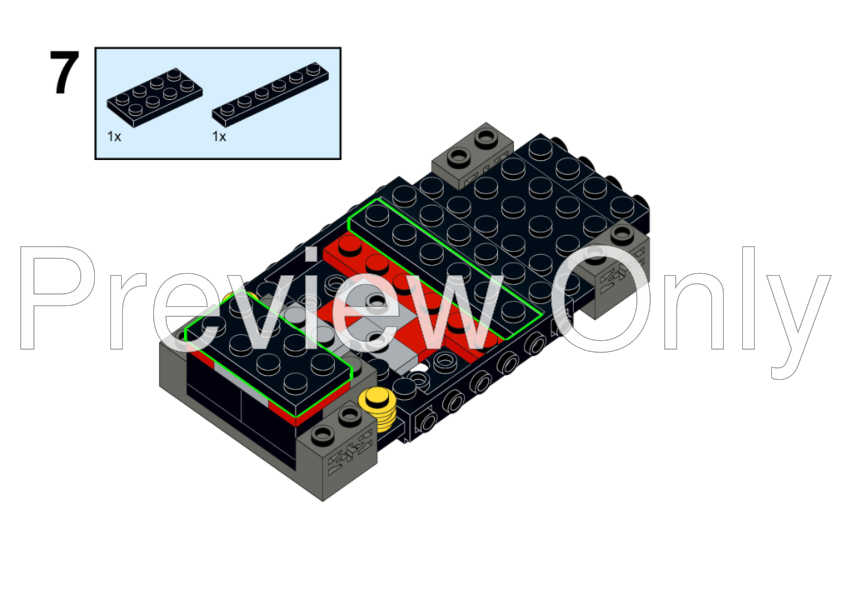 LEGO MOC 76895 Single Seater Racer by Keep On Bricking | Rebrickable ...