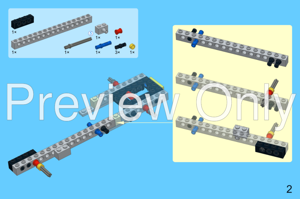LEGO MOC 10252 FTF Truck - B model by buildme | Rebrickable - Build ...