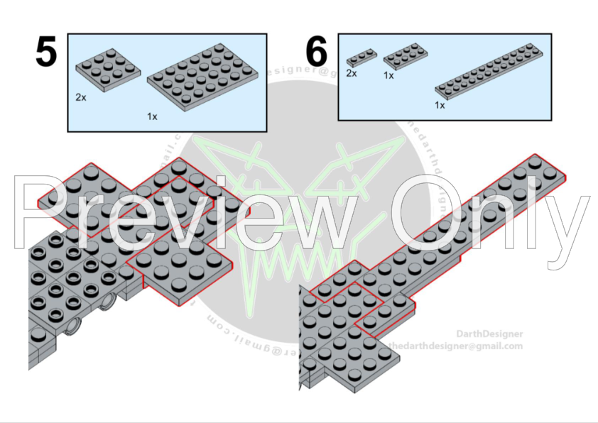 LEGO MOC Sukhoi SU-35 Flanker E - 1:34 Scale by DarthDesigner | Rebrickable - Build with LEGO