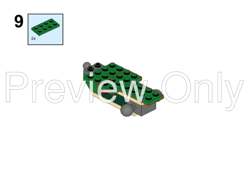 LEGO MOC-37113 Dinosaur Nessy or Plesiosaur from Lego 31058 by Bricks ...
