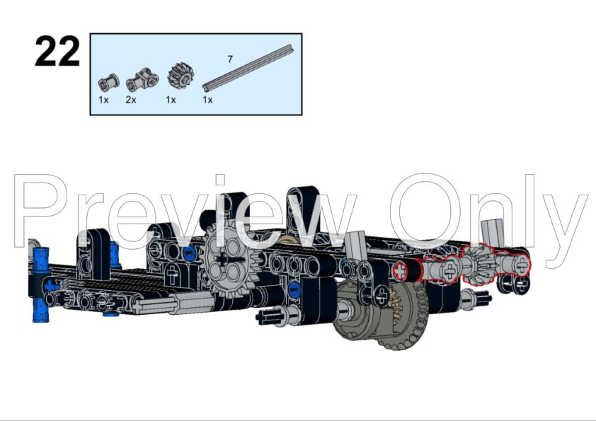 LEGO MOC 8846 Reborn by ArneDidrik | Rebrickable - Build with LEGO